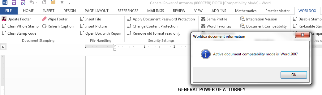 Worldox and Microsoft Office Integration